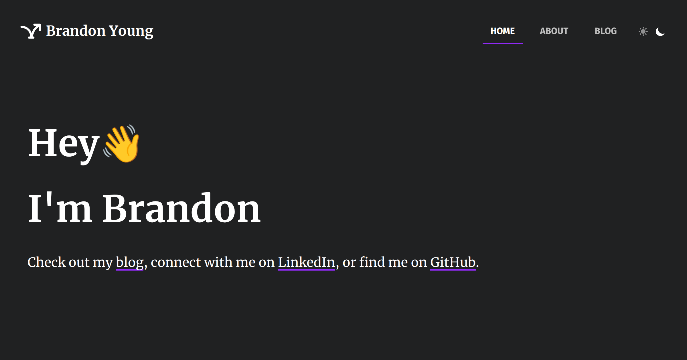 Brandon Young - Home